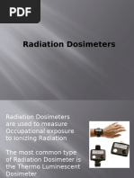 TLD Badge Usage Guidelines in Radiology | PDF | X Ray | Radiography