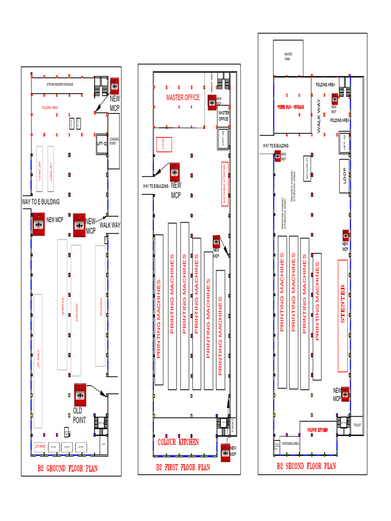 DPPL b2 - GF, 1f & 2nd F Fire Alarm System - 02.08.2024-Model | PDF