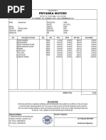 Honda Bike Service Invoice Template | PDF | Receipt | Invoice