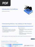 AntConc 3.5.9 User Guide | PDF | Regular Expression | Microsoft Windows
