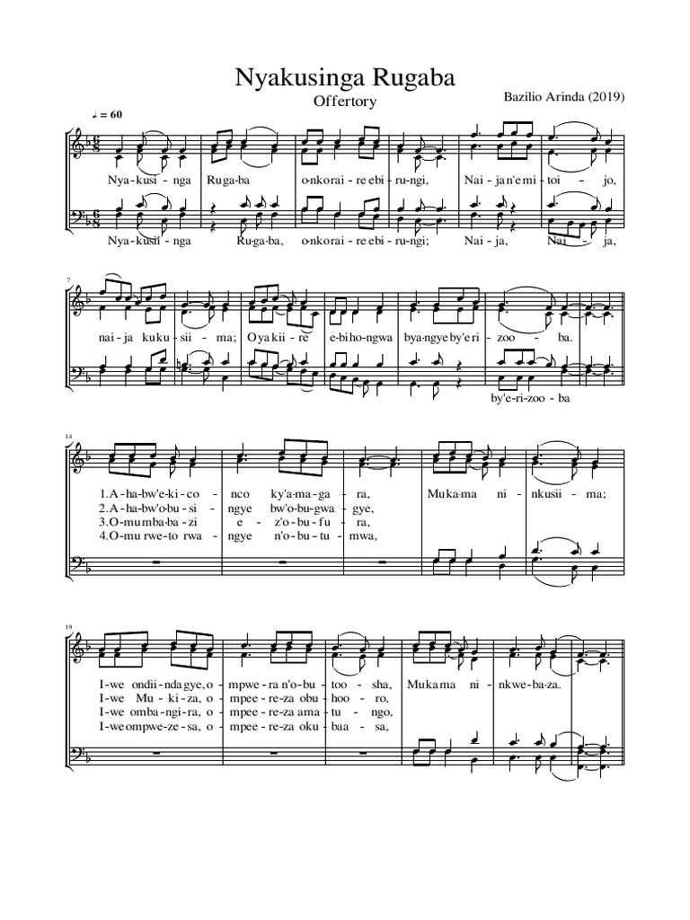 Nyakusinga Rugaba Bazilio-1 | PDF