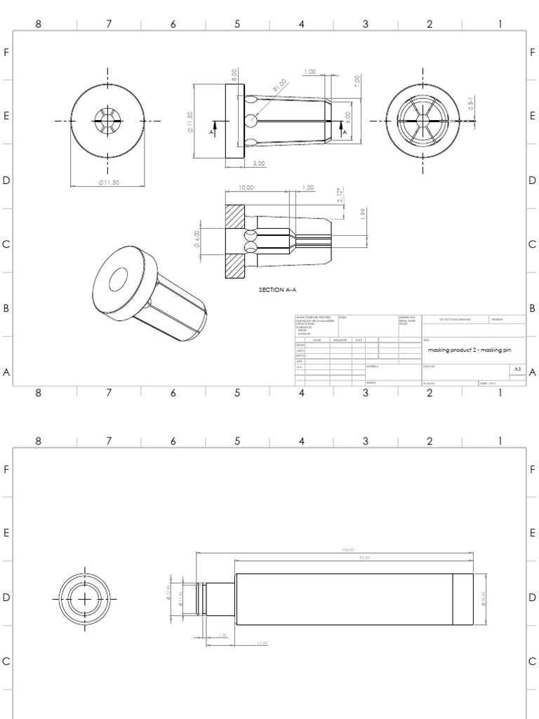 Masking Product 2 - Masking Pin & Rod | PDF
