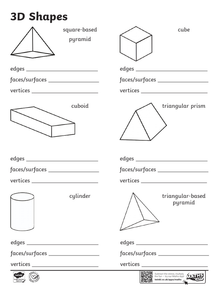 Understanding 3D Shapes and Properties | PDF