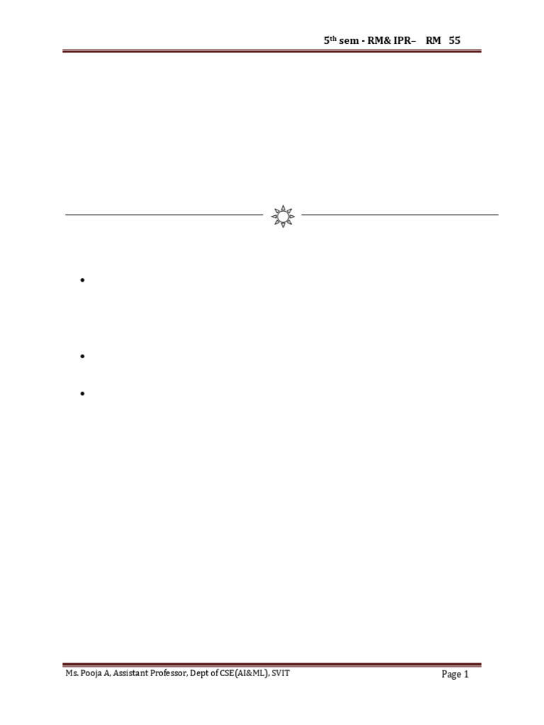 BRMK557 Module 1 PDF | PDF | Hypothesis | Motivational