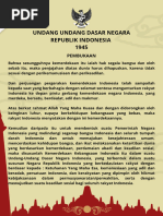Teks UUD 1945 PDF Untuk Upacara | PDF