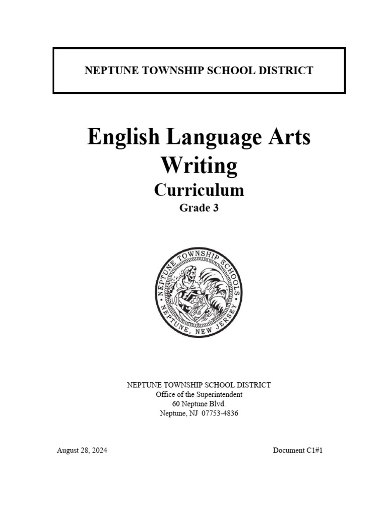 English Language Arts Writing Grade 3 | PDF | Individualized Education ...