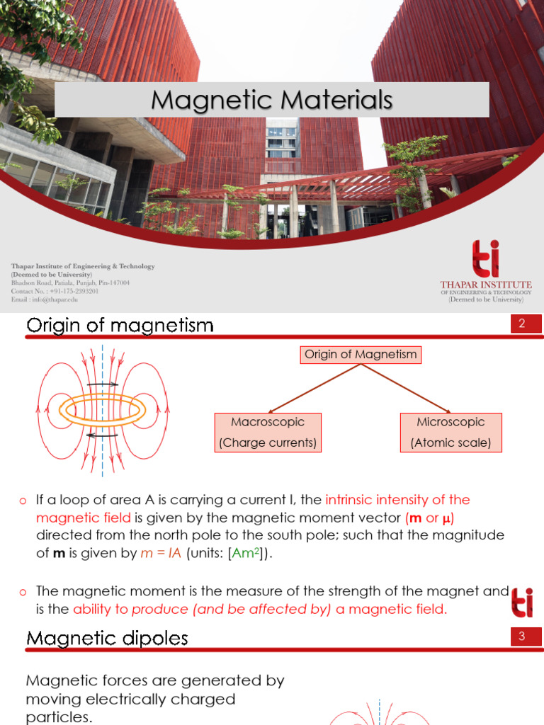 Understanding Magnetic Materials and Types | PDF | Magnetism ...