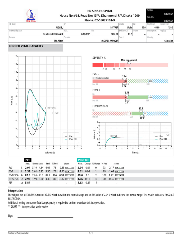 Mizan 20250617 FVC - 20250617115356 | PDF | Respiratory System | Respiration