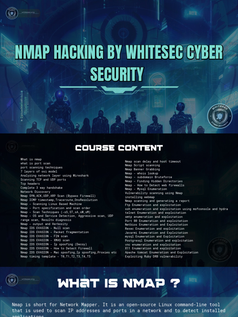 Nmap Ethical Hacking PDF | PDF | Transmission Control Protocol ...