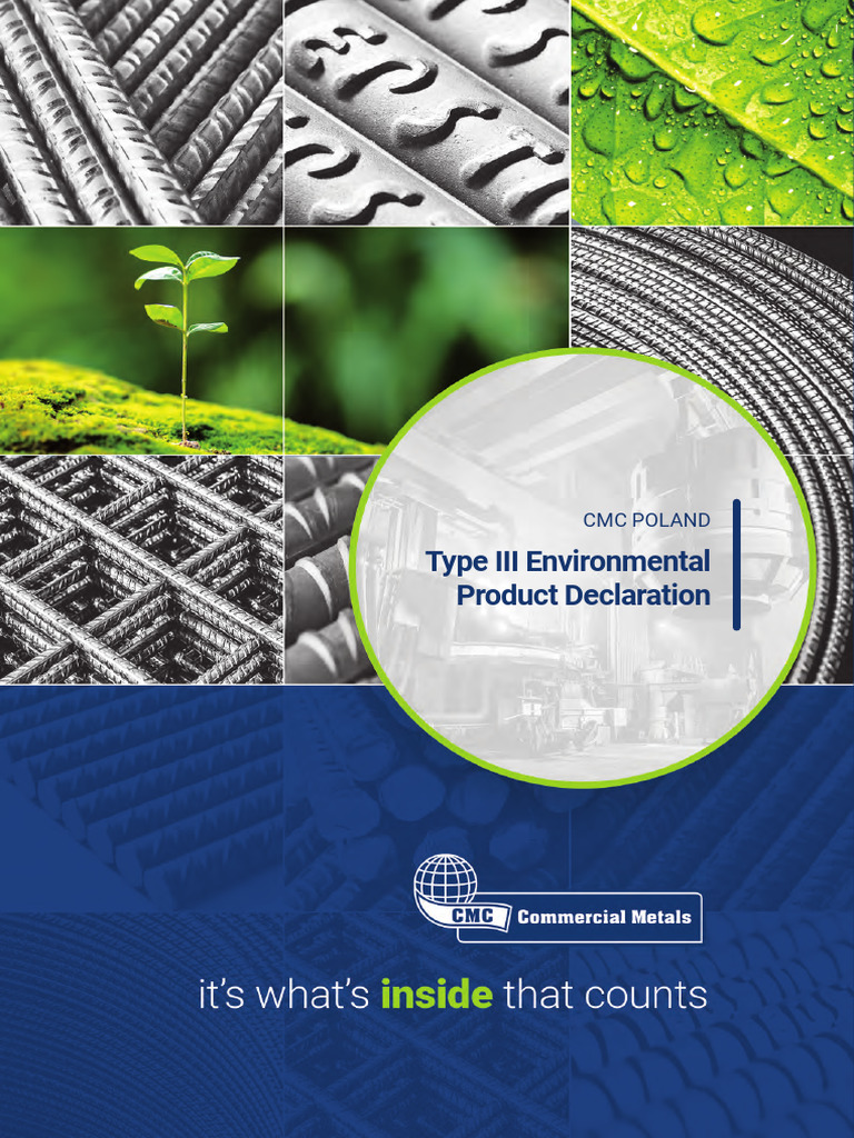 CMC Poland: EPD for Steel Fibres | PDF | Life Cycle Assessment | Scrap