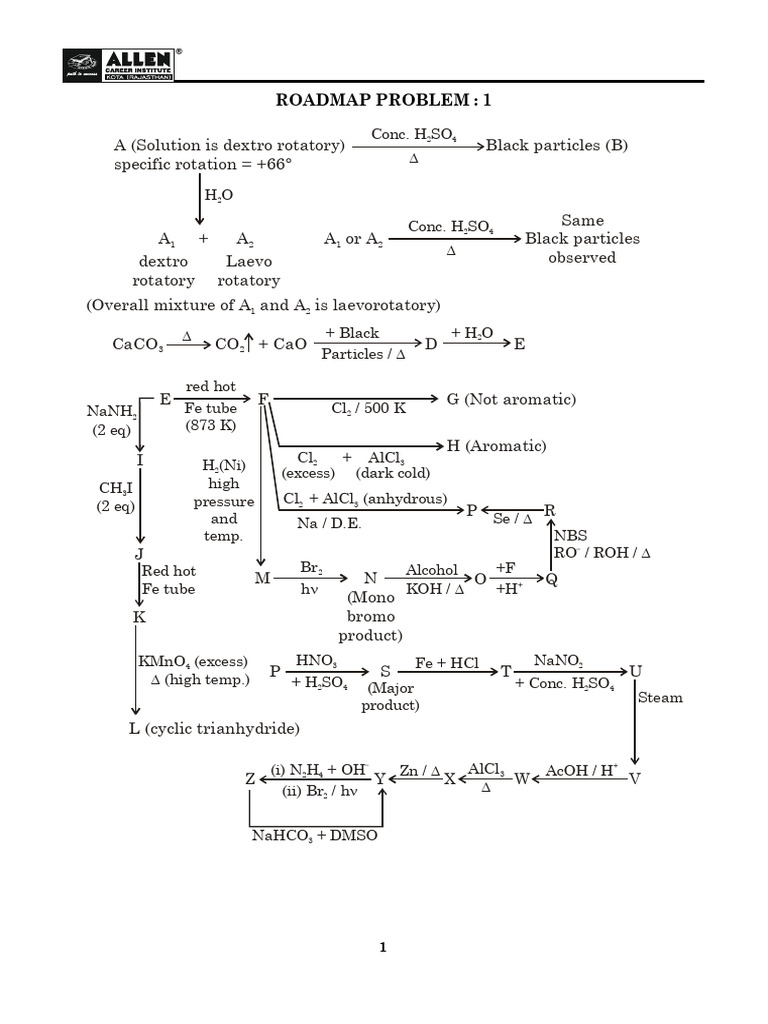 30 OC Roadmap Problems With Solutions (@quantum - Chronicles) | PDF | Chemical Substances ...