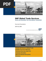 Sap Gts Tables | PDF