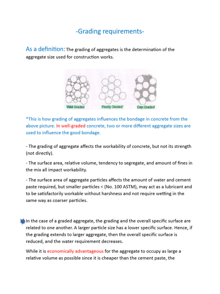 Aggregate Grading Impact on Concrete Workability | PDF