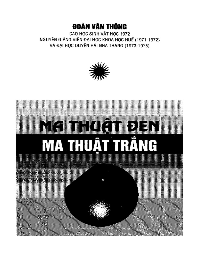 Doan Van Thong - Ma Thuat Den Ma Thuat Trang - p200317 | PDF