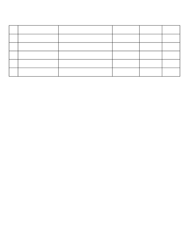 Gas Constant R Chart | PDF