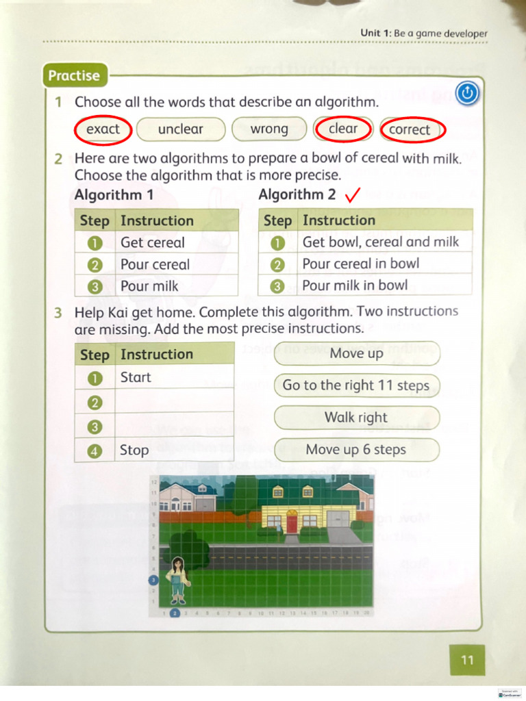 GR 2 Unit 1 Practise Pages | PDF