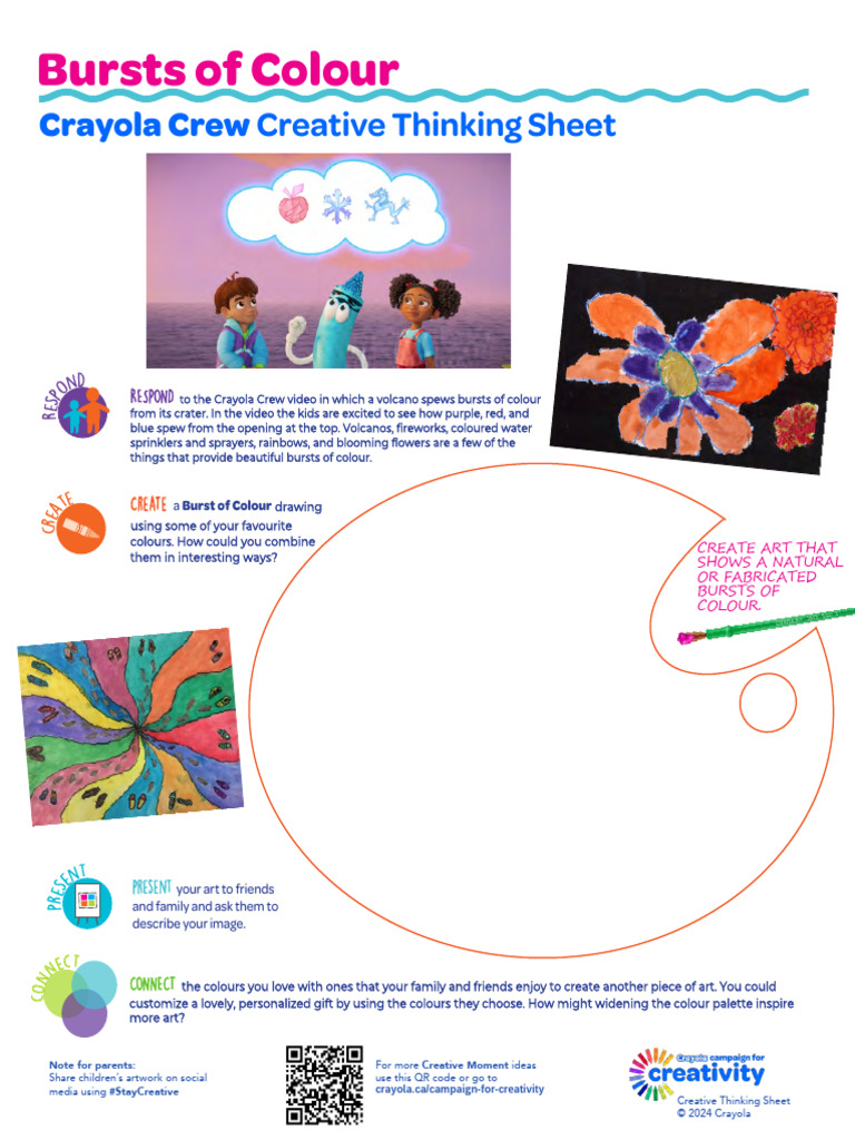 Crayola Crew CTS - Bursts of Color | PDF