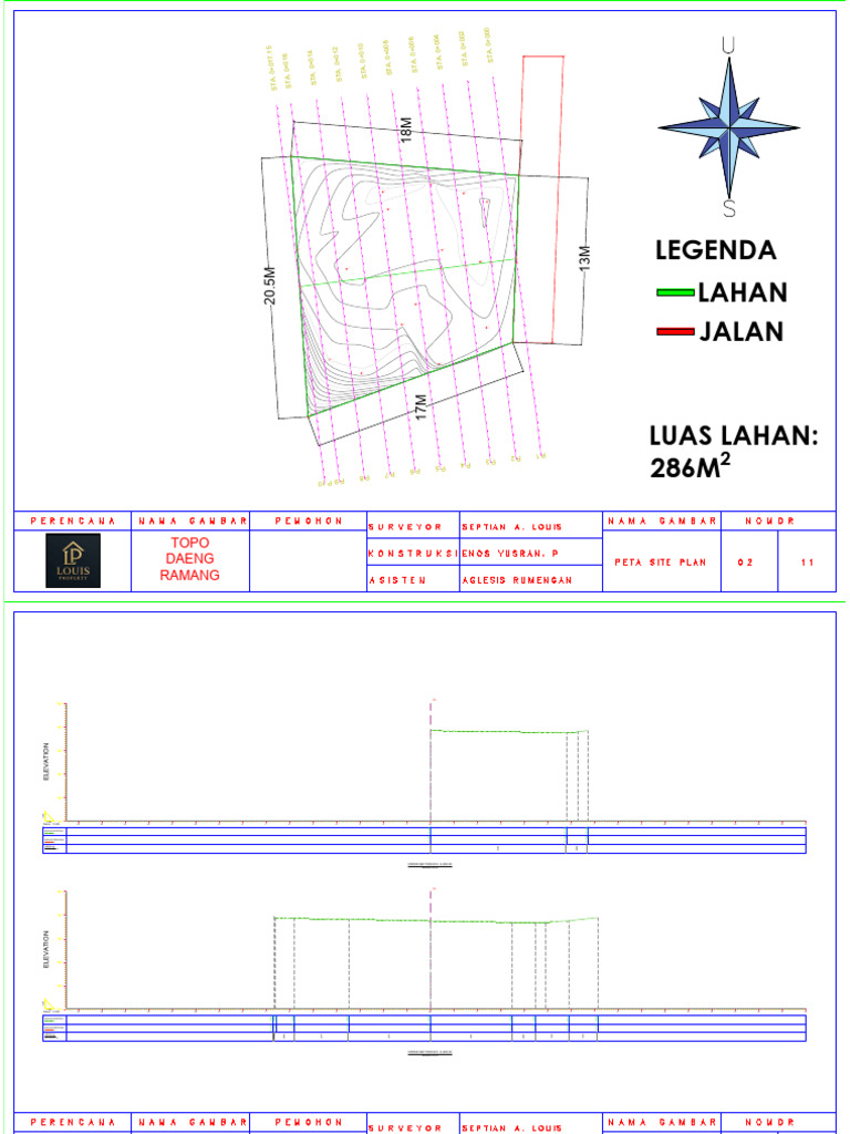 Elevation and Cross-Section Data | PDF