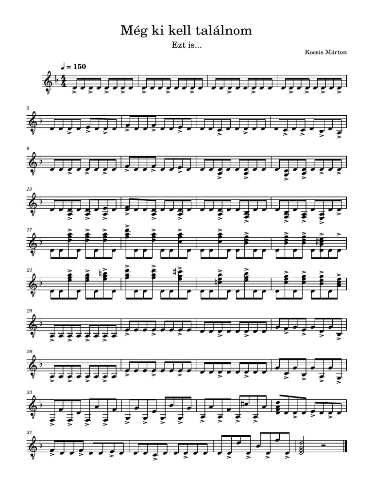 Ritmus Valami | PDF