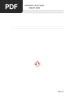 Kay-5 Sanitizer/Cleaner Safety Data Sheet | PDF | Toxicity | Dangerous ...