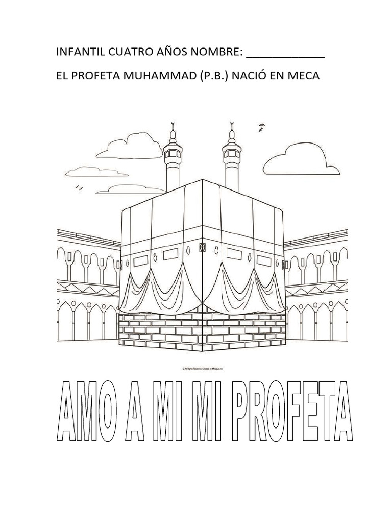 El Profeta Muhammad Nacio en Meca | PDF