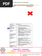 Structure and Function of The Gas Exchange System - Respiration and Gas ...