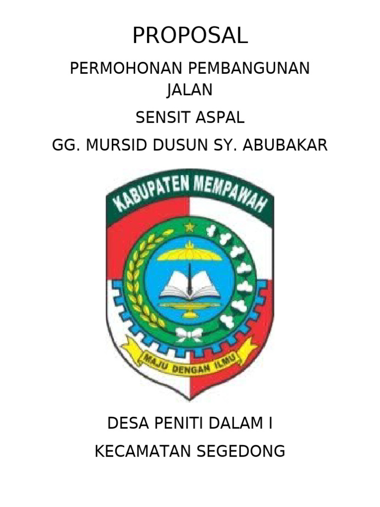 Proposal BG Yani | PDF