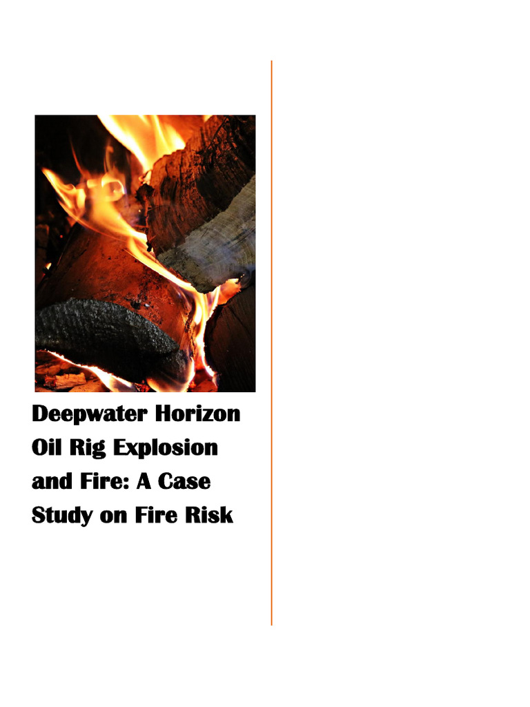 Deepwater Horizon Fire Risk Analysis | PDF | Deepwater Horizon ...