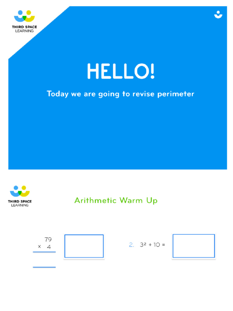 Calculating Perimeter | PDF