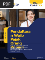 Buku Manual Coretax 2024 - Perubahan Status Wajib Pajak | PDF