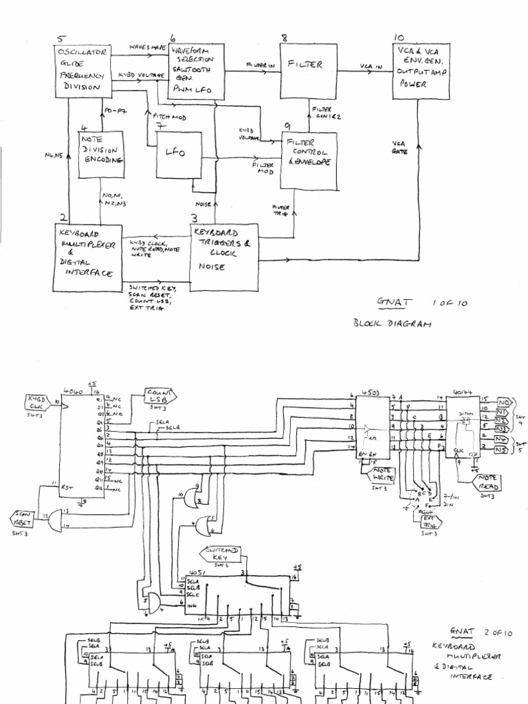 EDP Gnat Schematics (Reverse Engineered) | PDF