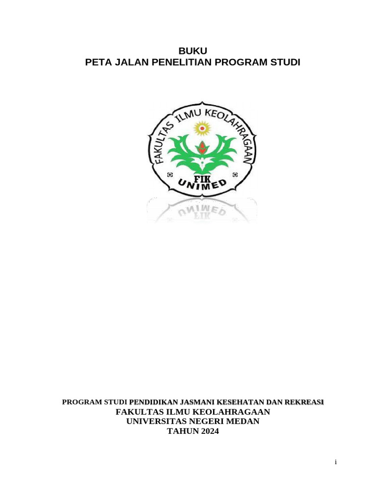 Roadmap Penelitian Prodi PJKR 2025 | PDF