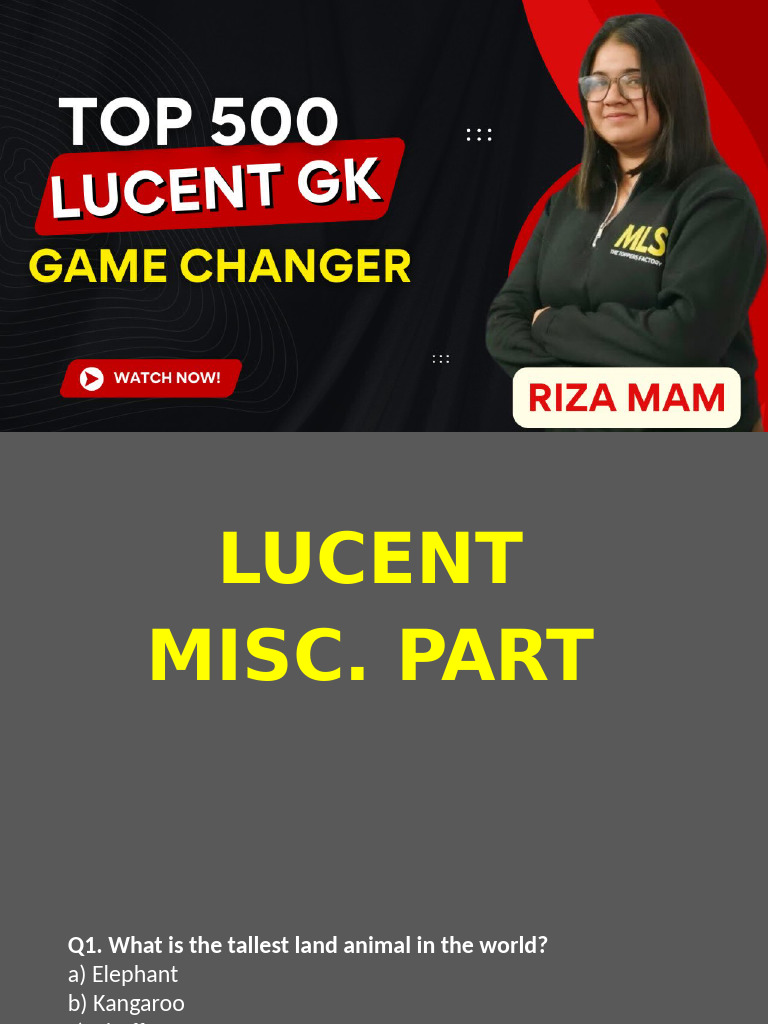 Lucent Misc Jmi Ballb Pyq 2024 | PDF