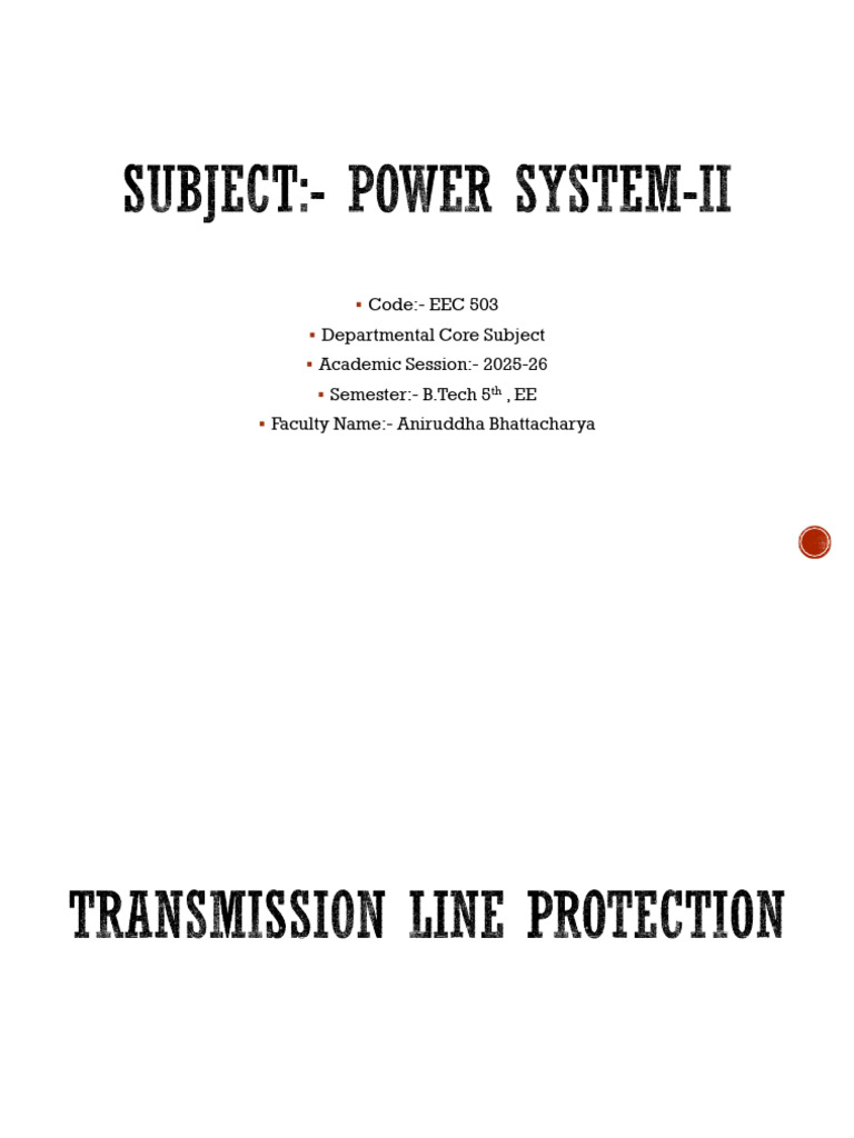 Pilot Wire Protection in Power Systems | PDF | Relay | Transformer