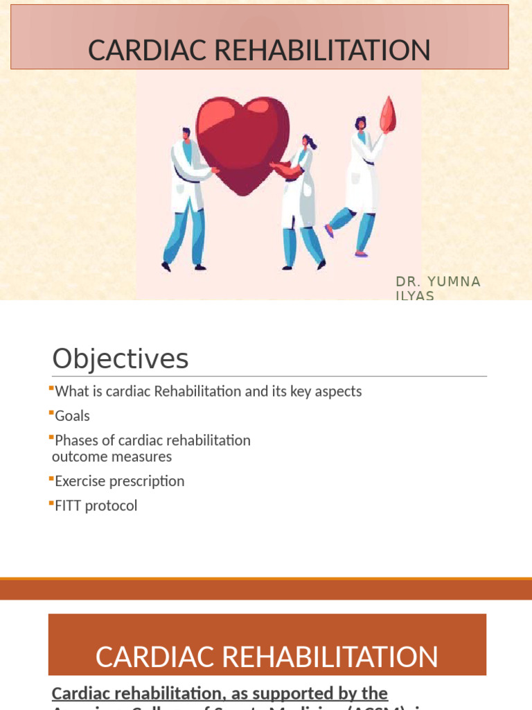 Cardiac Rehabilitation Overview and Protocols | PDF | Physical Therapy ...