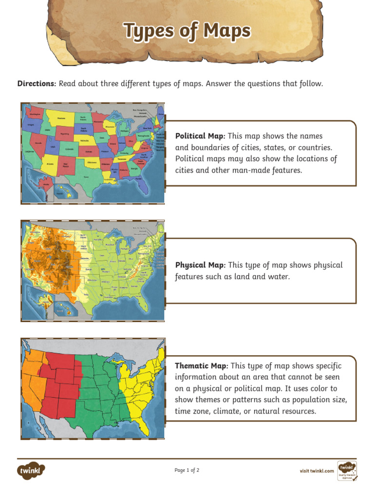 Understanding Different Map Types | PDF