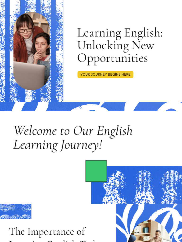 Learning English Unlocking New Opportunities | PDF | Reading ...