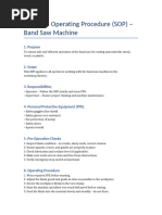 SS WHS SAF 000 Safe Operating Procedure Milling Machine | PDF ...