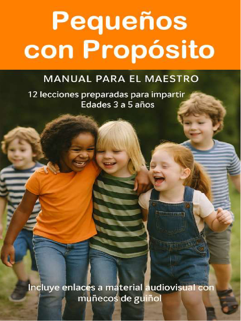 Lecciones Bíblicas para Niños de 3 a 5 Años | PDF | Verdad | Jesús