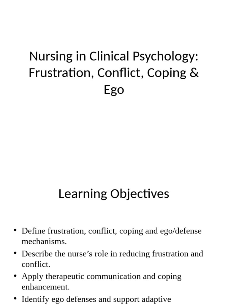 Nursing Clinical Psychology | PDF | Nursing | Behavioural Sciences