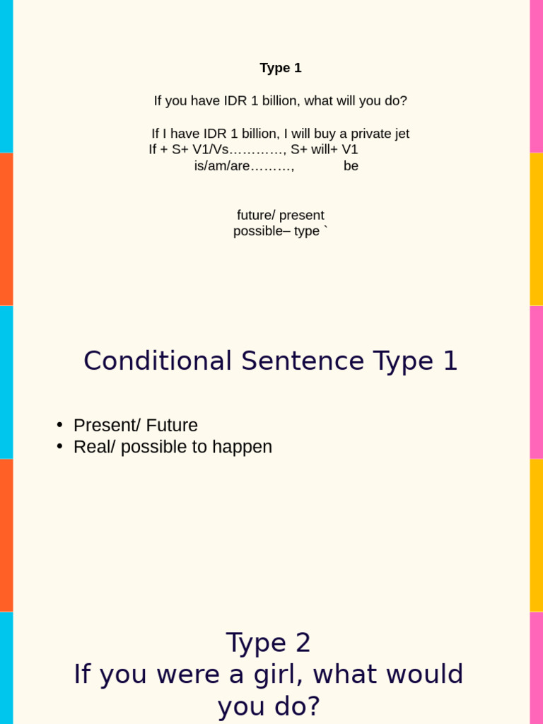 Conditional Sentence | PDF