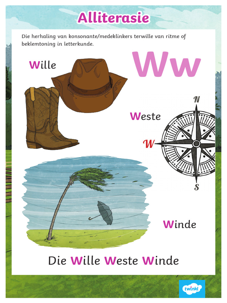 Za HL 1711614485 Alliterasie Vertoonplakkate Ver 1 | PDF