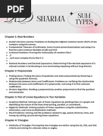 Types of Graphs for GCSE Maths | PDF