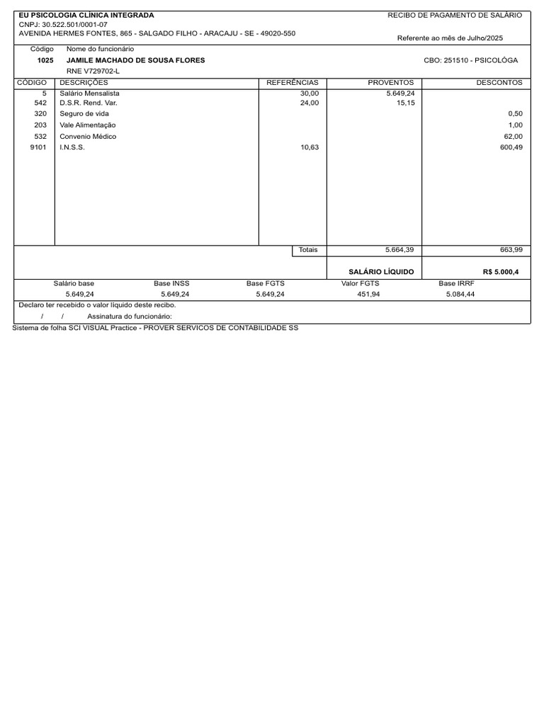 Holerite.eupsicologia Unlocked | PDF