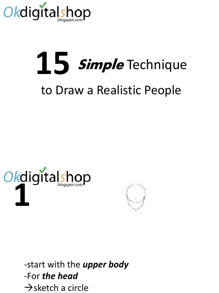 Realistic Human Figure Drawing Guide | PDF