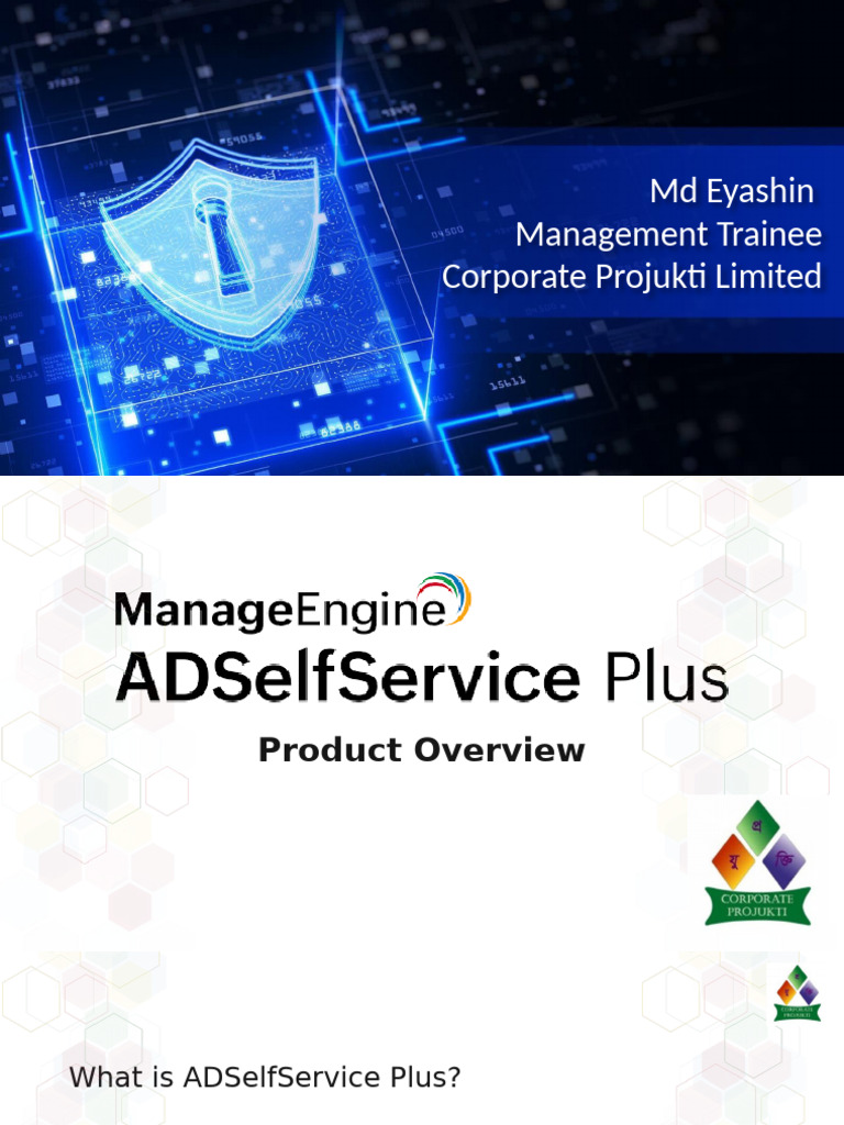 ADSelfService Plus - Product Overview | PDF