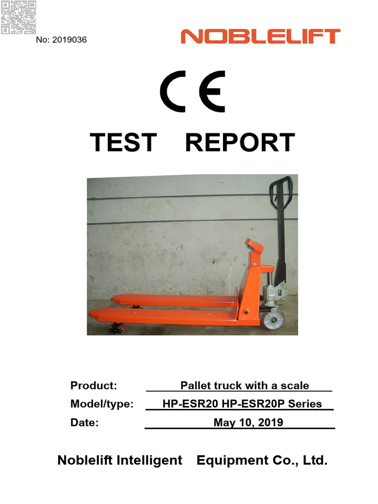 HP ESR P20 Series CE Report 2019036 | PDF | Verification And Validation ...
