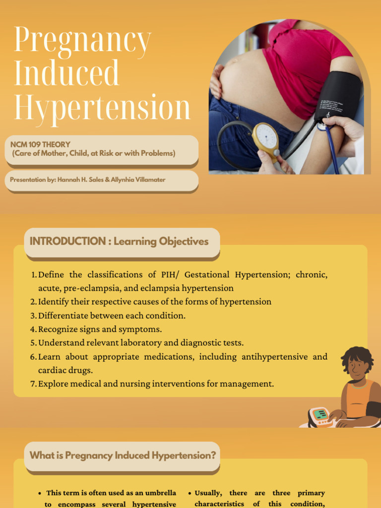 Pregnancy Induced Hypertension | PDF | Hypertension | Medical Specialties