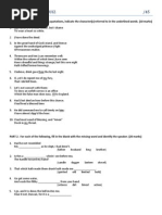 Macbeth Final Test | PDF | Macbeth | Shakespearean Tragedies