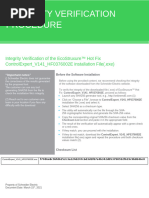 EcoStruxure Control Expert V16.0 Integrity Verification Procedure | PDF